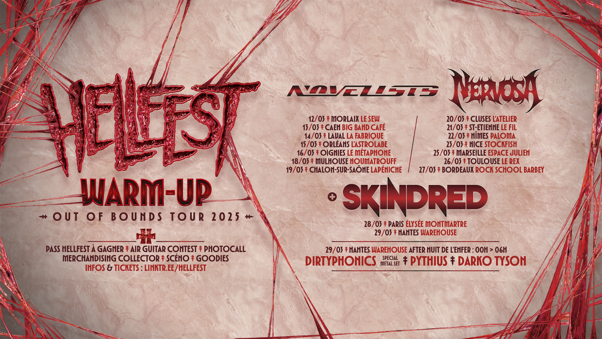 News | Hellfest Warm Up 2025 : Premiers noms dévoilés ! - Pozzo Live