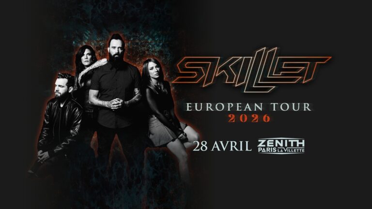 Agenda | Skillet arrive au Zénith de Paris en 2026 - Pozzo Live